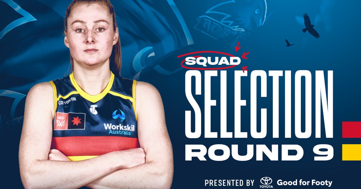 AFLW: Squad Selection Round Nine