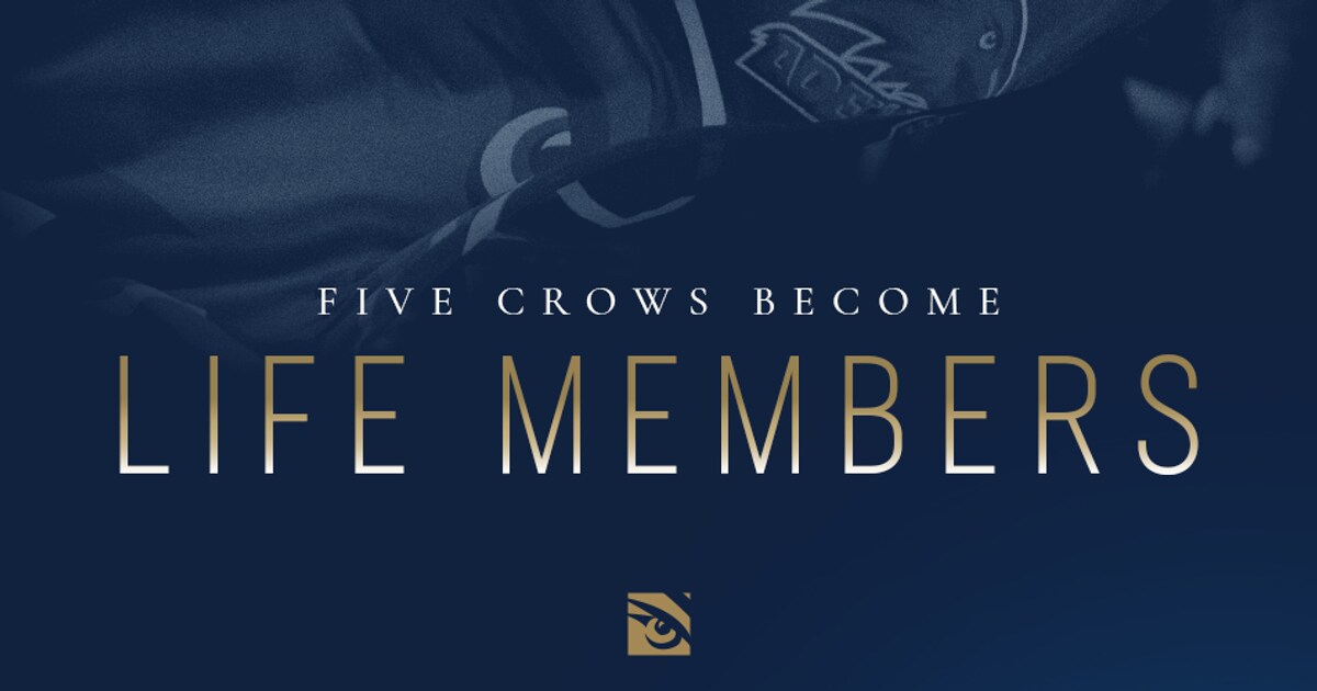 Five Crows Awarded Life Membership